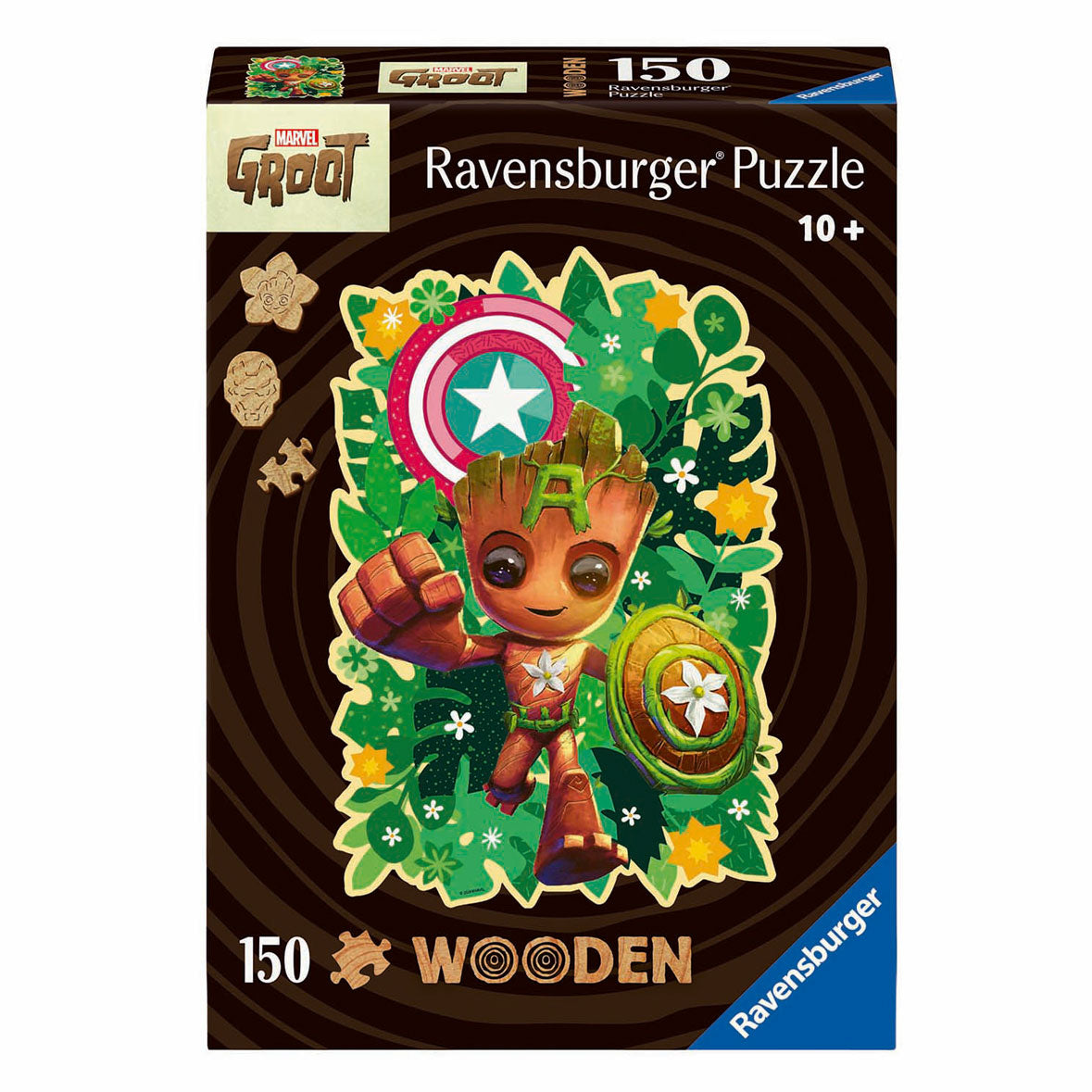 Ravensburger houten legpuzzel marvel groot, 150st. – Fietsweb.nl