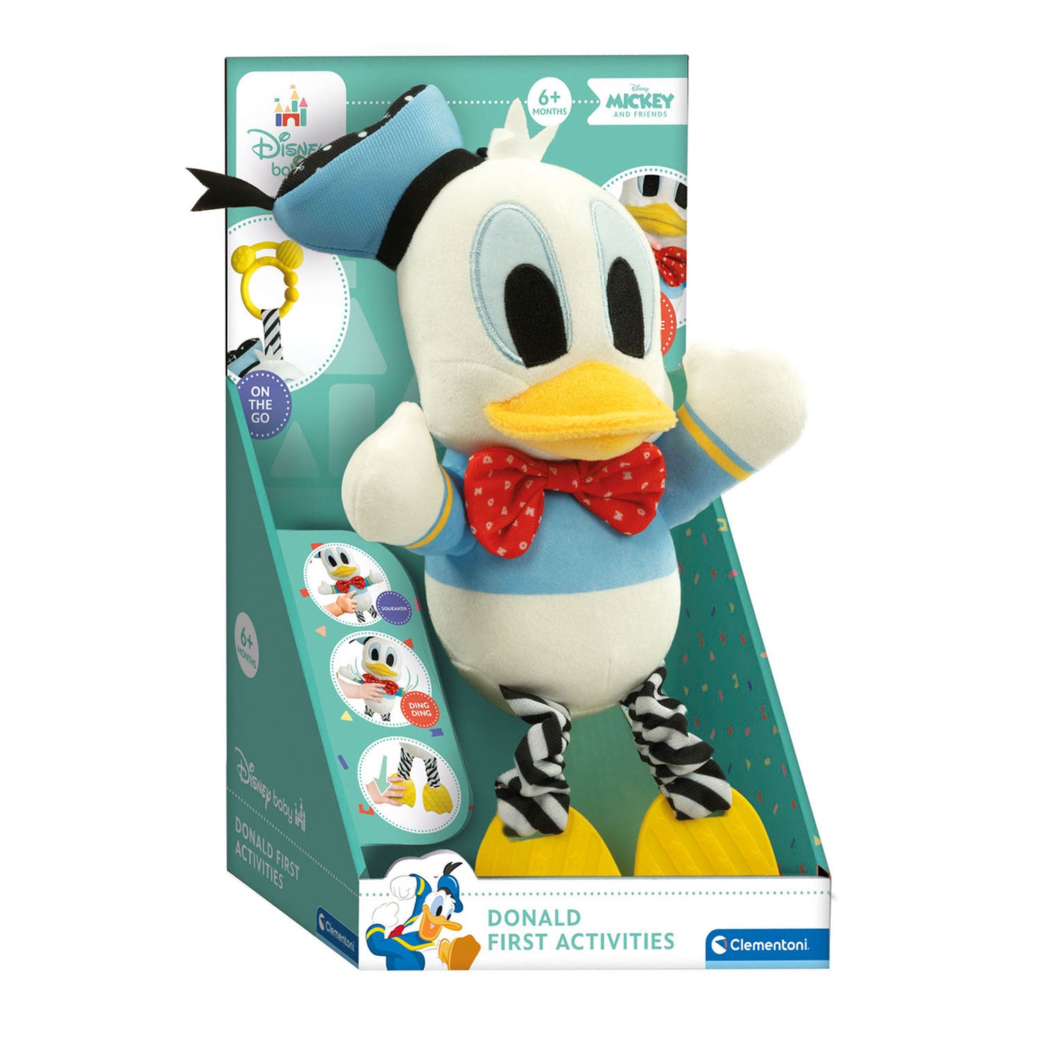 Clementoni donald duck activiteiten knuffel – Fietsweb.nl