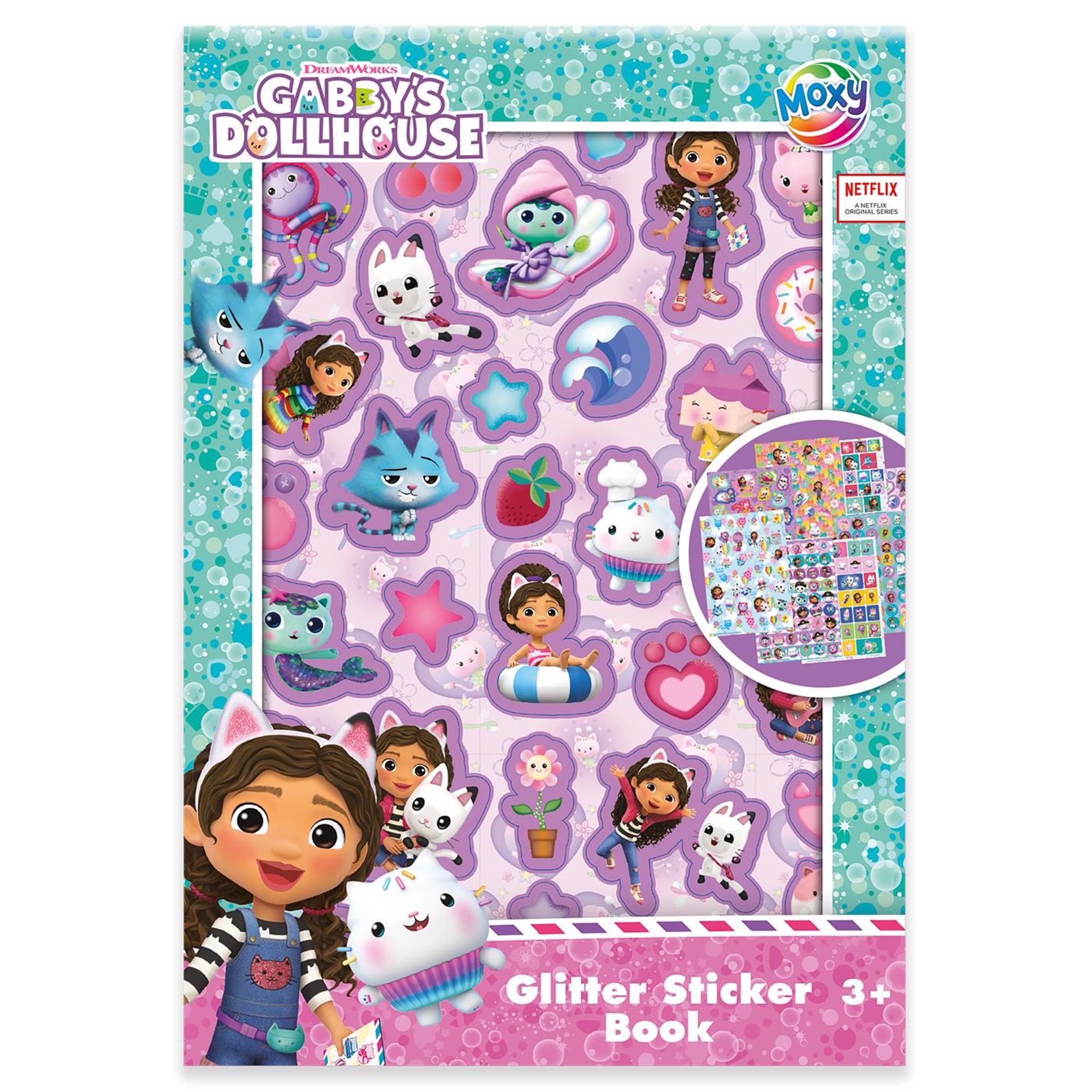 Moxy gabby glitter stickerboek - a5 – Fietsweb.nl