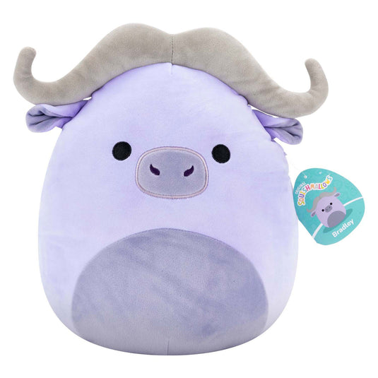 Squishmallows knuffel pluche - paarse waterbuffel, 30cm – Fietsweb.nl